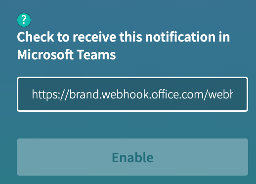 Receive notifications in Microsoft Teams